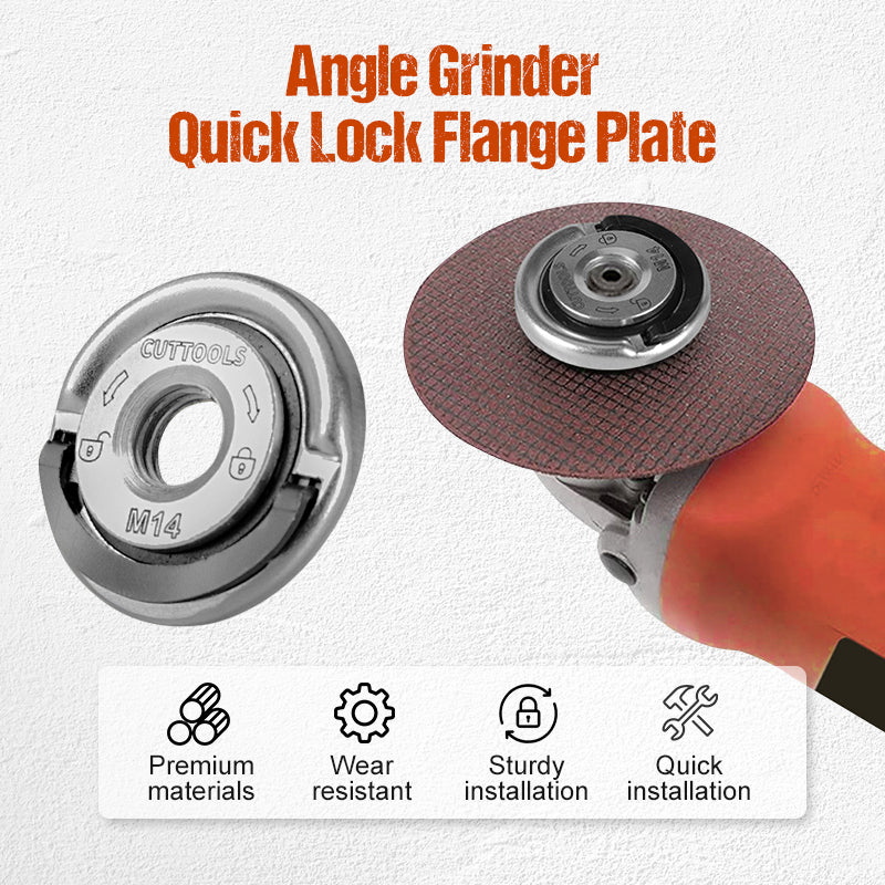Angle Grinder Quick Lock Flange Plate – houmaie